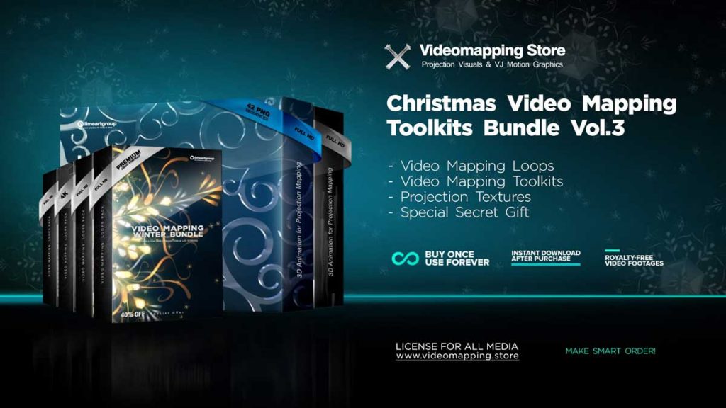 Video Mapping Store — Visuals for Projection Mapping