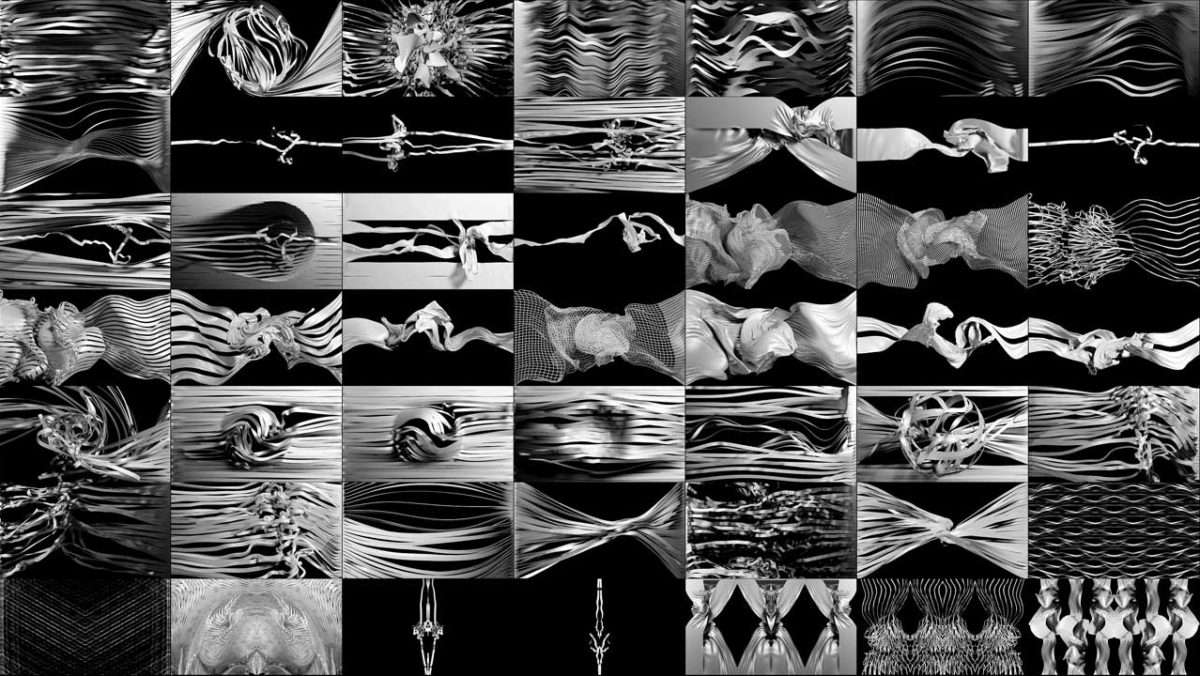 Cloth Facade - Video Mapping Loops Pack Vol.21 | VMS