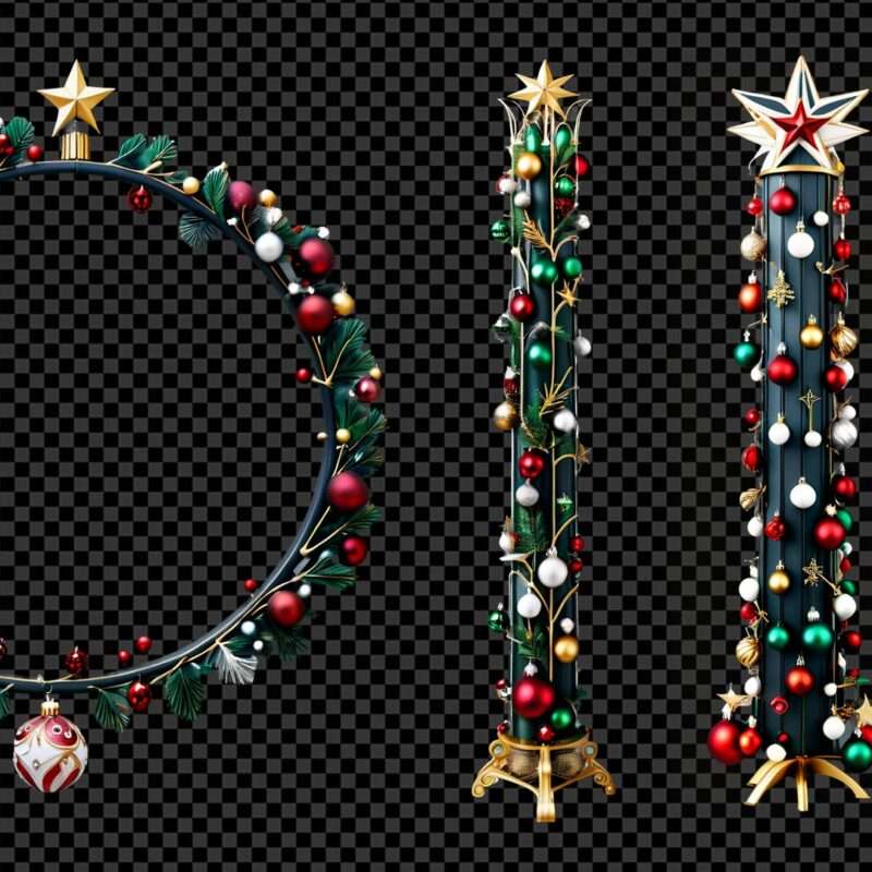 Christmas Decor - Projection Mapping Textures Pack Vol.30 - UPDATED | VMS