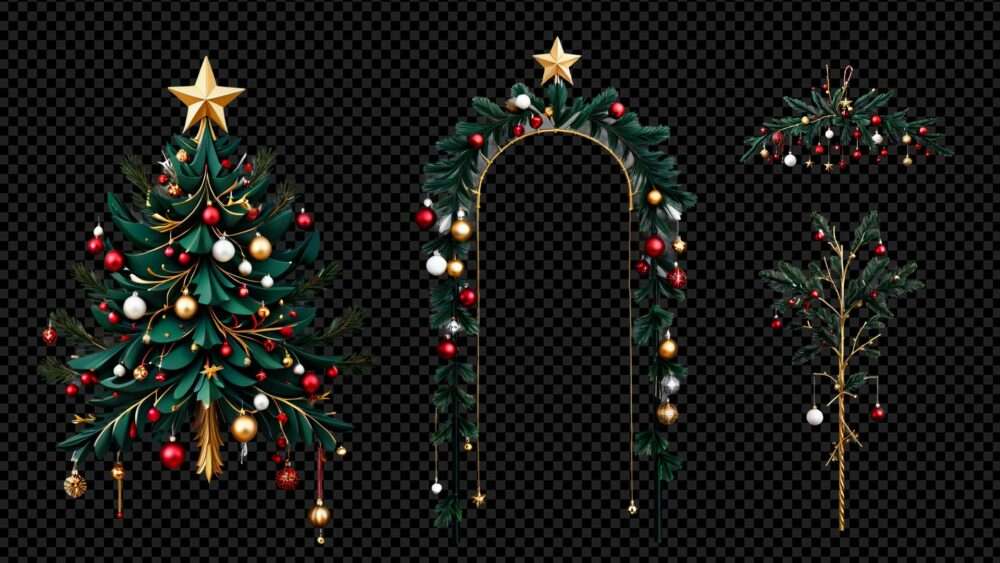 Christmas Decor - Projection Mapping Textures Pack Vol.30 - UPDATED | VMS