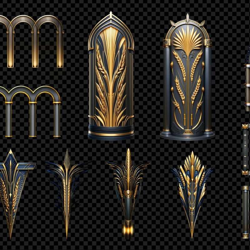 Golden Wheats - Projection Mapping Textures Pack Vol.13 - UPDATED | VMS