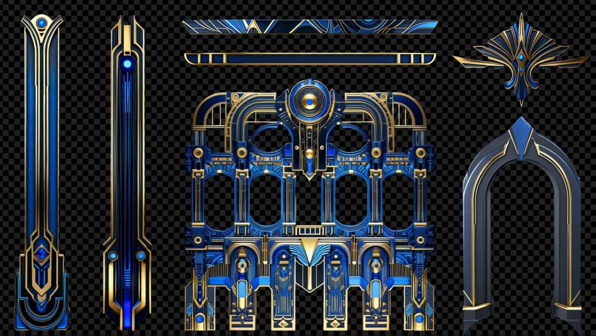 Luxury Cyberpunk - Projection Mapping Textures Pack Vol.14 - UPDATED | VMS