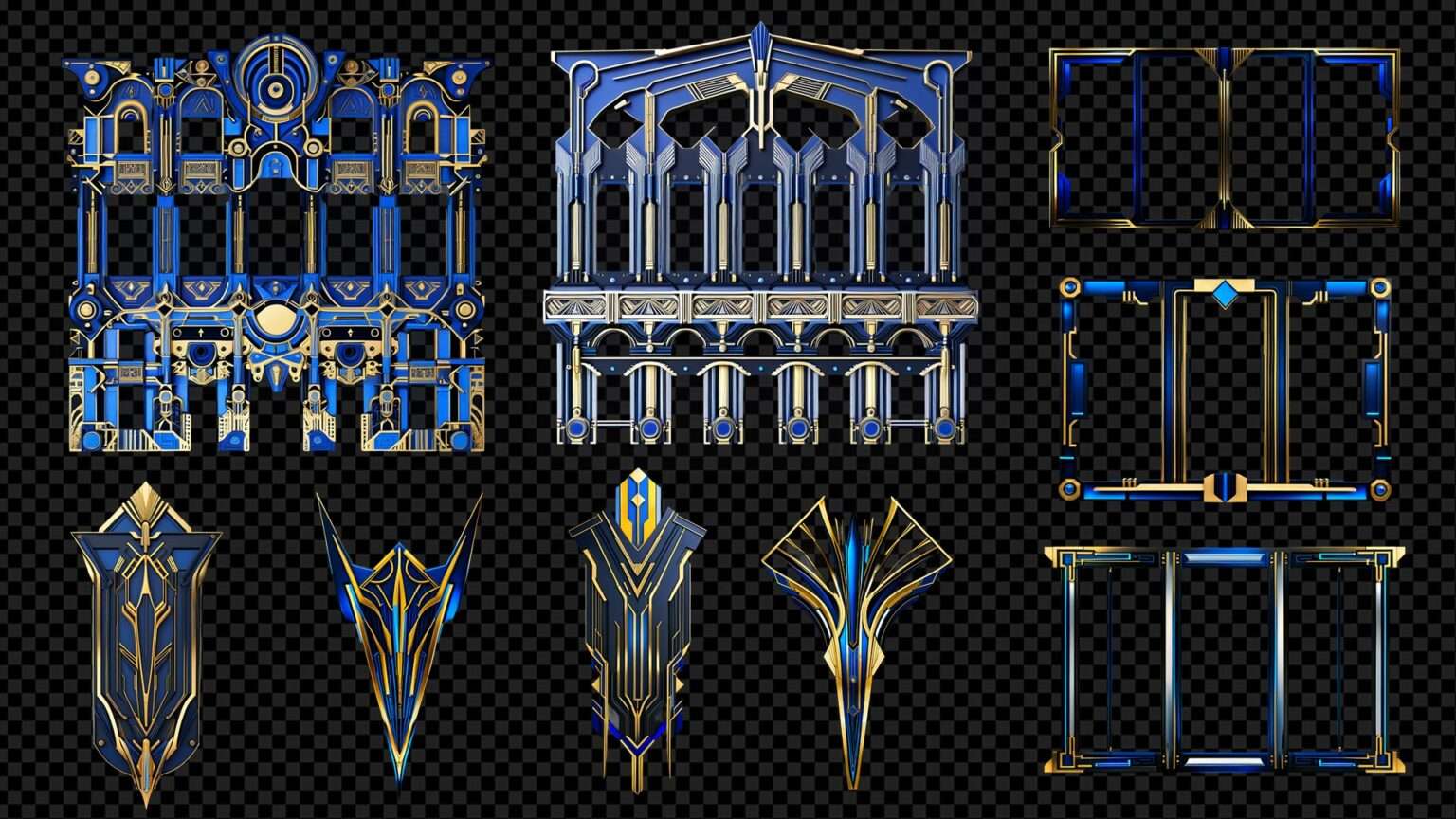 Luxury Cyberpunk - Projection Mapping Textures Pack Vol.14 - UPDATED | VMS