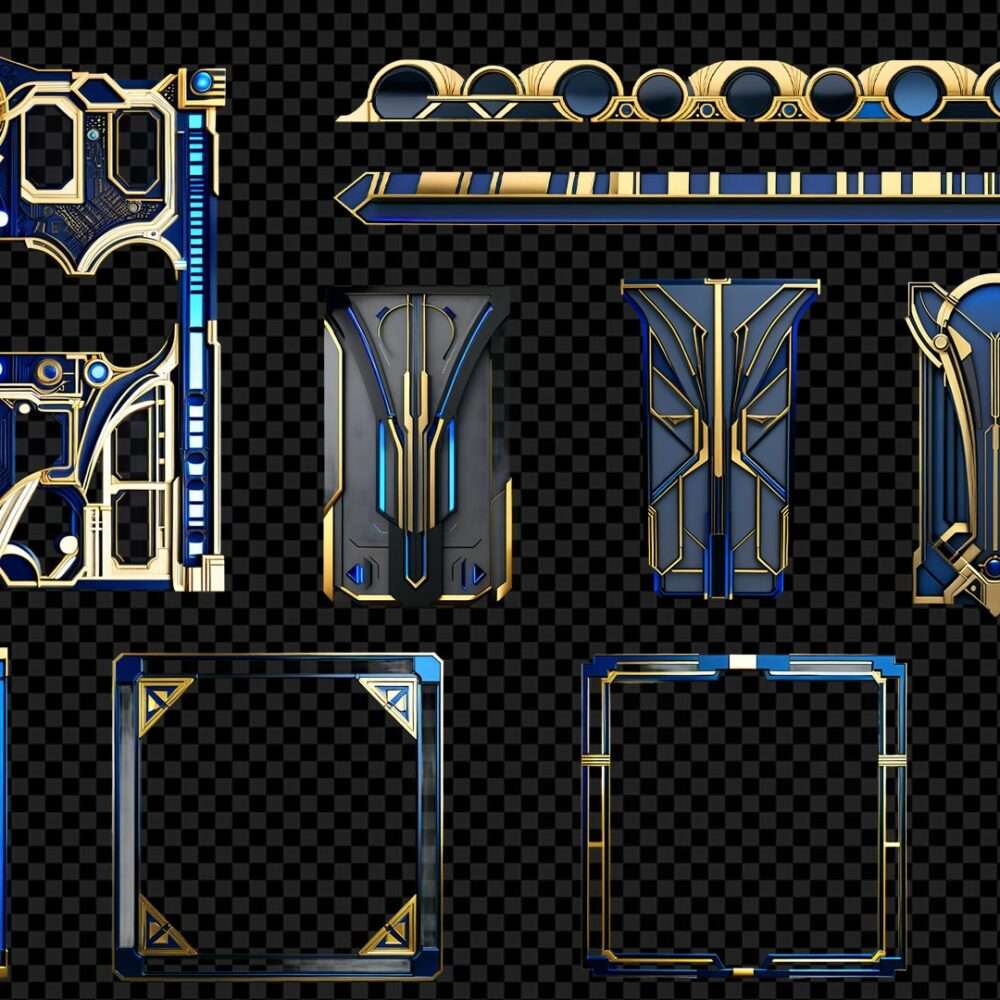 Luxury Cyberpunk - Projection Mapping Textures Pack Vol.14 - UPDATED | VMS