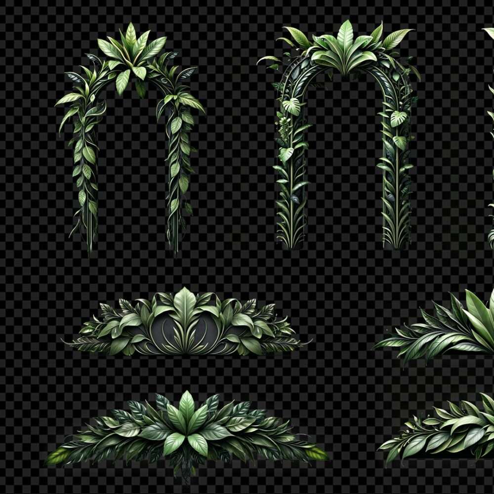 Rich Plants - Projection Mapping Textures Pack Vol.28 - UPDATED | VMS