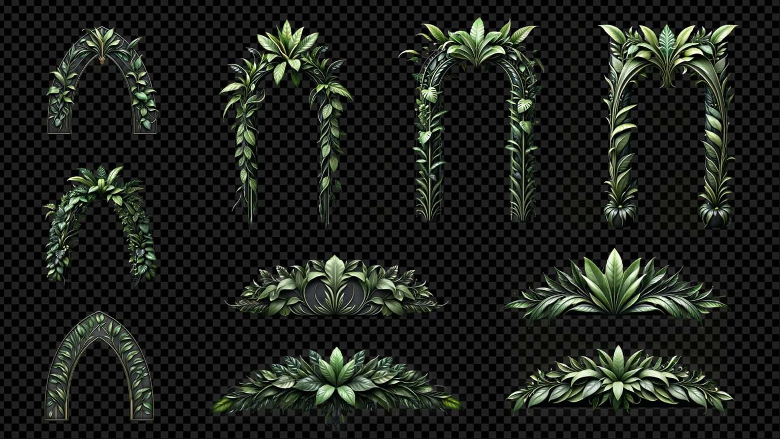Rich Plants - Projection Mapping Textures Pack Vol.28 - UPDATED | VMS