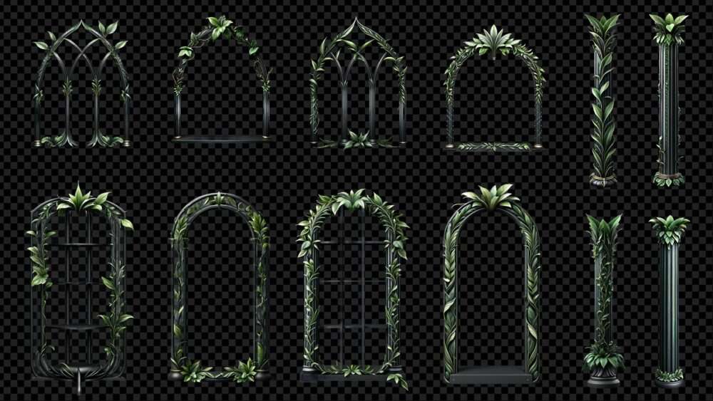 Rich Plants - Projection Mapping Textures Pack Vol.28 - UPDATED | VMS