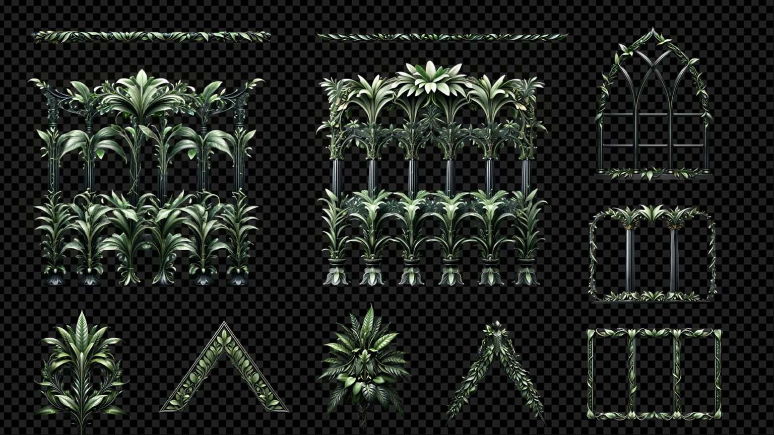 Rich Plants - Projection Mapping Textures Pack Vol.28 - UPDATED | VMS