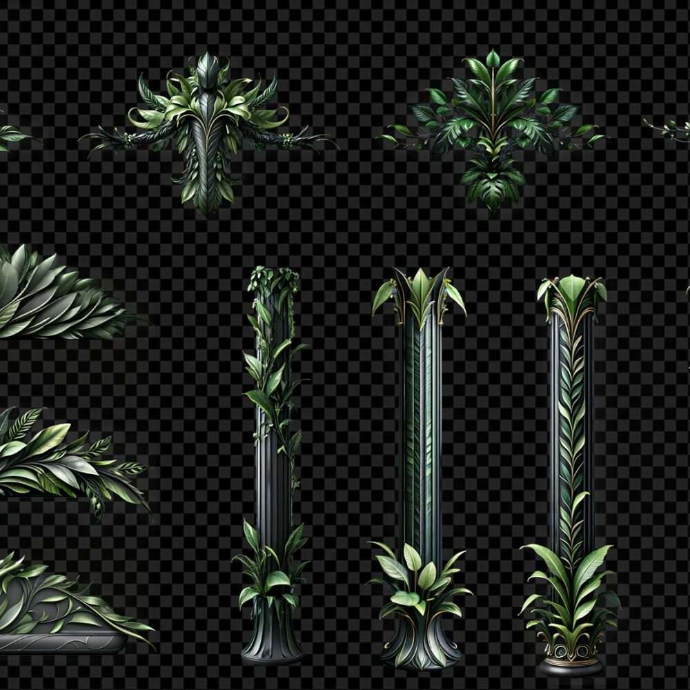 Rich Plants - Projection Mapping Textures Pack Vol.28 - UPDATED | VMS