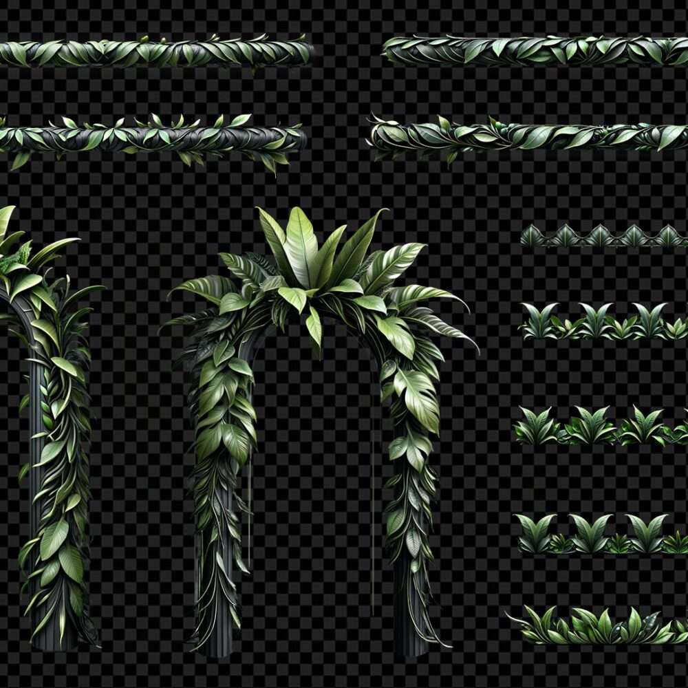 Rich Plants - Projection Mapping Textures Pack Vol.28 - UPDATED | VMS