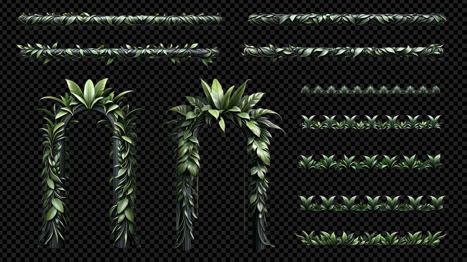 Rich Plants - Projection Mapping Textures Pack Vol.28 - UPDATED | VMS
