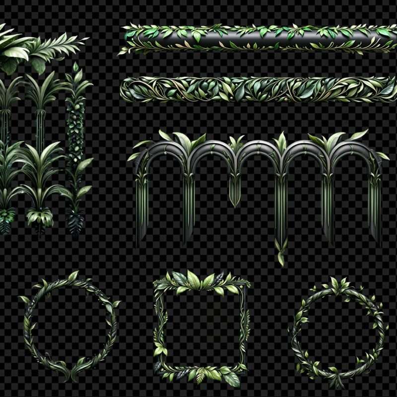 Rich Plants - Projection Mapping Textures Pack Vol.28 - UPDATED | VMS