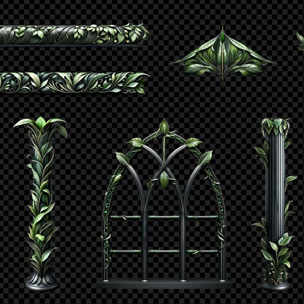 Rich Plants - Projection Mapping Textures Pack Vol.28 - UPDATED | VMS
