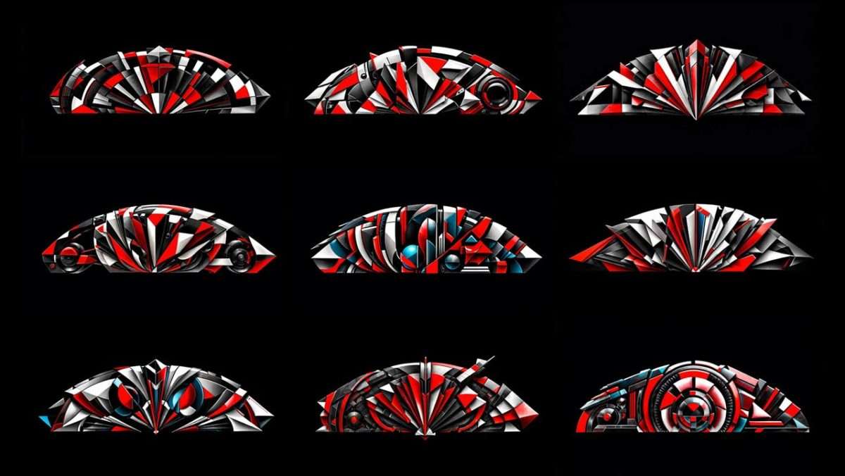 Cubism Art - Projection Mapping Textures Pack Vol.31 | VMS