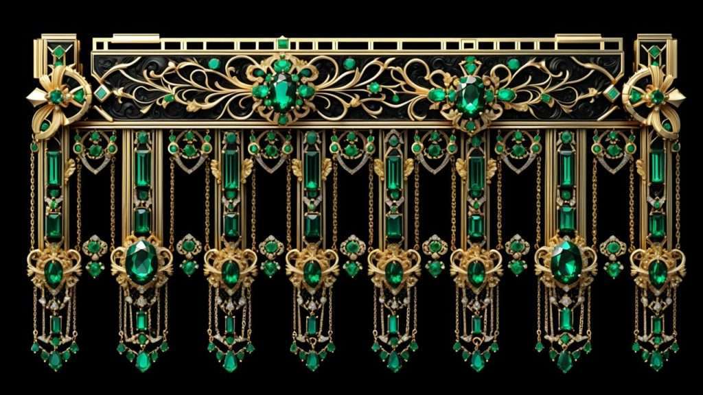 Emerald Pattern - Projection Mapping Textures Pack Vol.37 | VMS