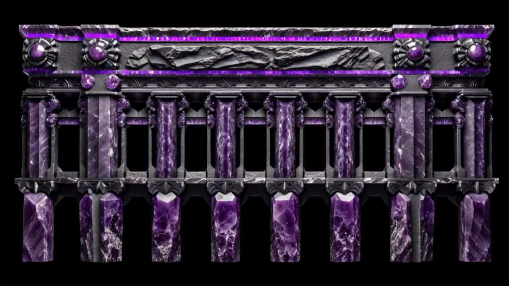 Saint Amethyst - Projection Mapping Textures Pack Vol.29 | VMS