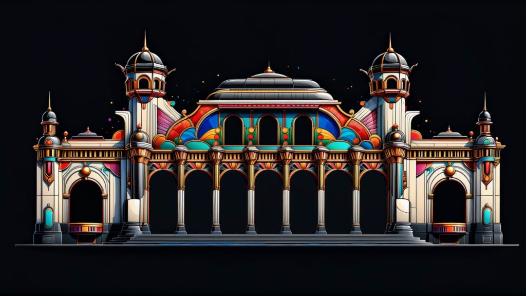 Colorful Cartoon - Projection Mapping Textures Pack Vol.64 | VMS