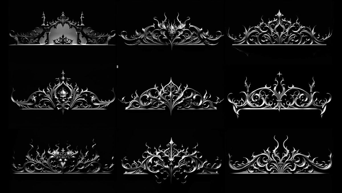 Gothic Monster - Projection Mapping Textures Pack Vol.67 | VMS