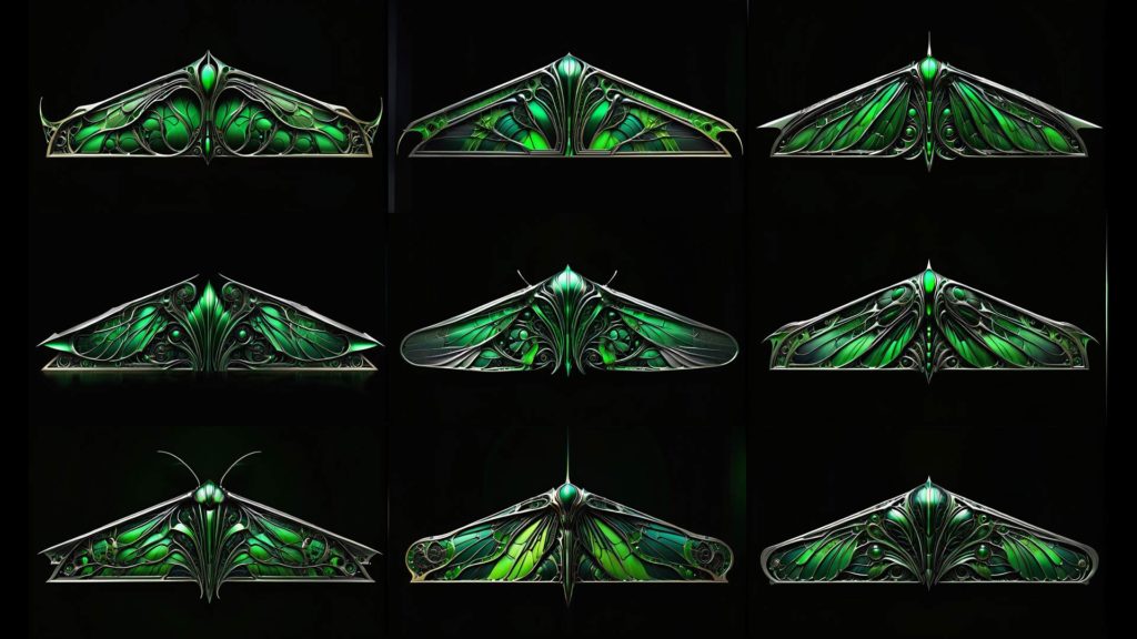 Micro Green - Projection Mapping Textures Pack Vol.61 | VMS
