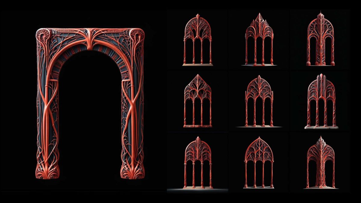 Vessels Lines - Projection Mapping Textures Pack Vol.69 | VMS