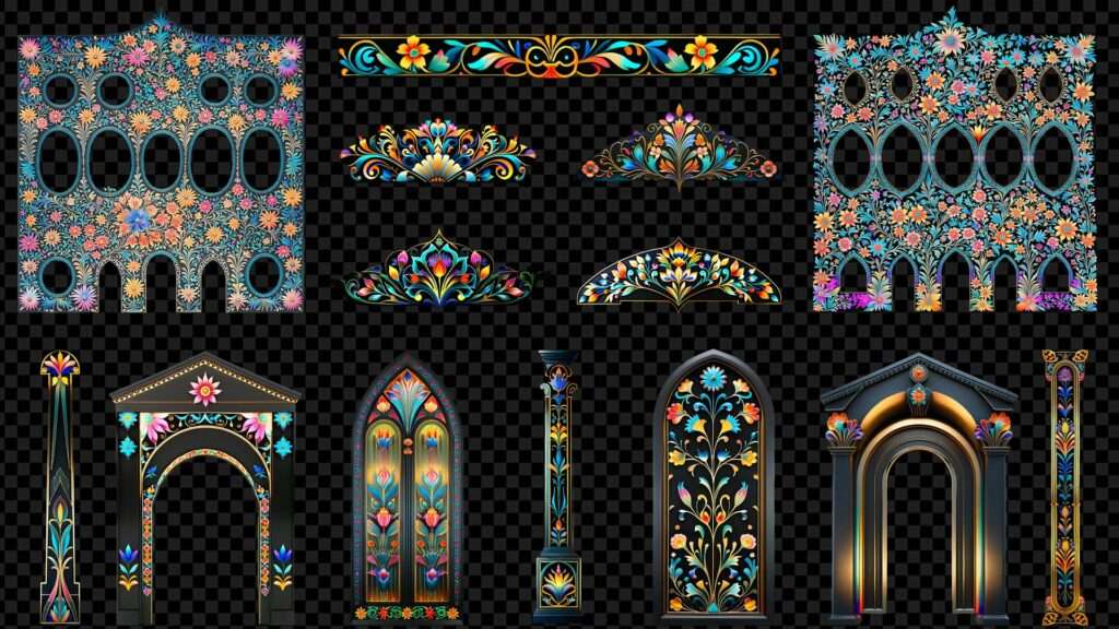 Floral Reverie - Projection Mapping Texture Pack Vol.107 - UPDATED | VMS