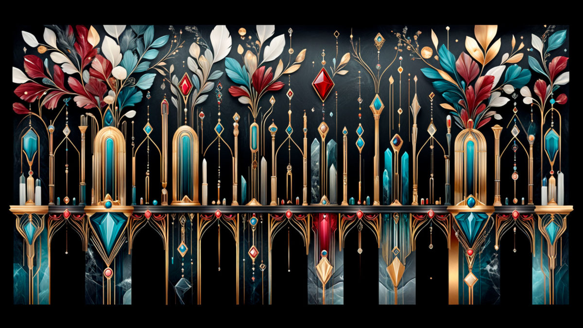 Ruby Splendor - Projection Mapping Texture Pack Vol.102 | VMS