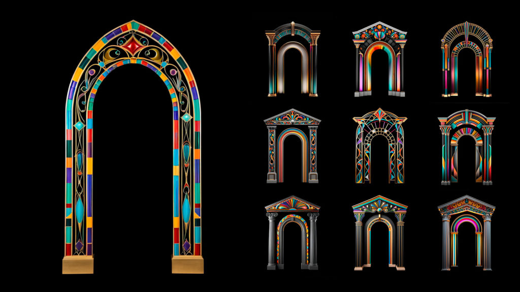 Spectrum Alchemy - Projection Mapping Textures Pack Vol.91 | VMS