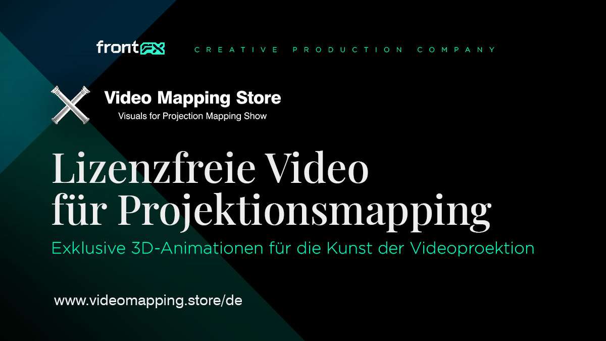 Projektionsmapping Visuals — Video Mapping Store