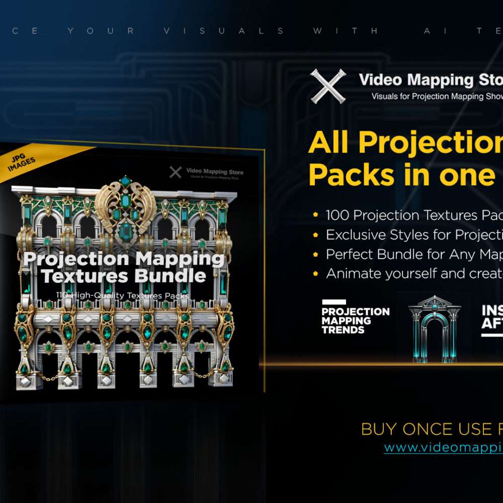 All Projection Textures in one Bundle | VMS
